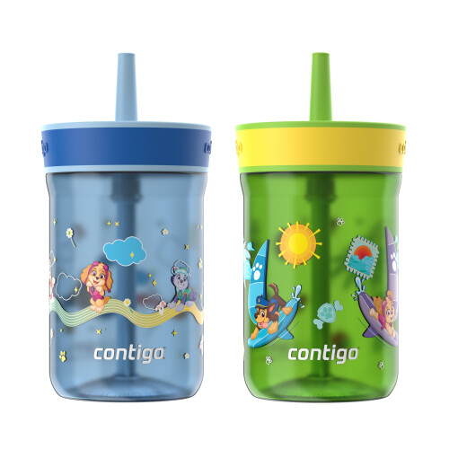 Contigo Leighton Tumbler with Straw 14 oz Cool Lime PAW Patrol (Color ...
