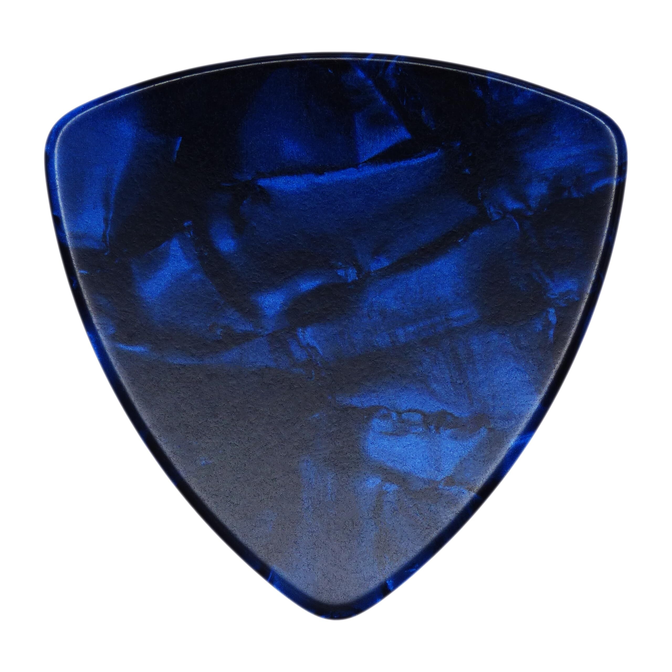 P as ex ticas de celuloide azul oscuro perlado para guitarra o bajo - Calibre ligero de 0,46 mm ...