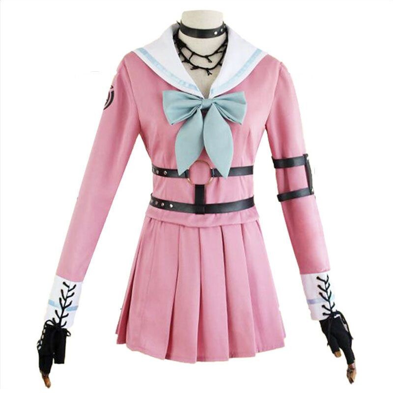 (Iruma Miu Costume, S) V3 Killing Danganronpa Harmony Iruma Miu Cosplay ...