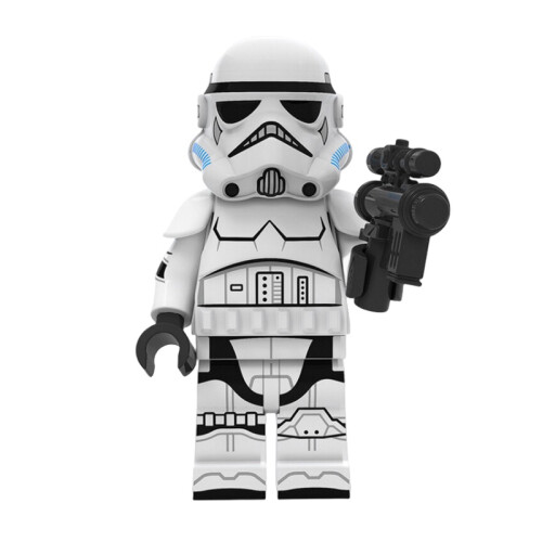 (Style E) Star Wars Armored Clone Storm Troopers Minifigures Building ...