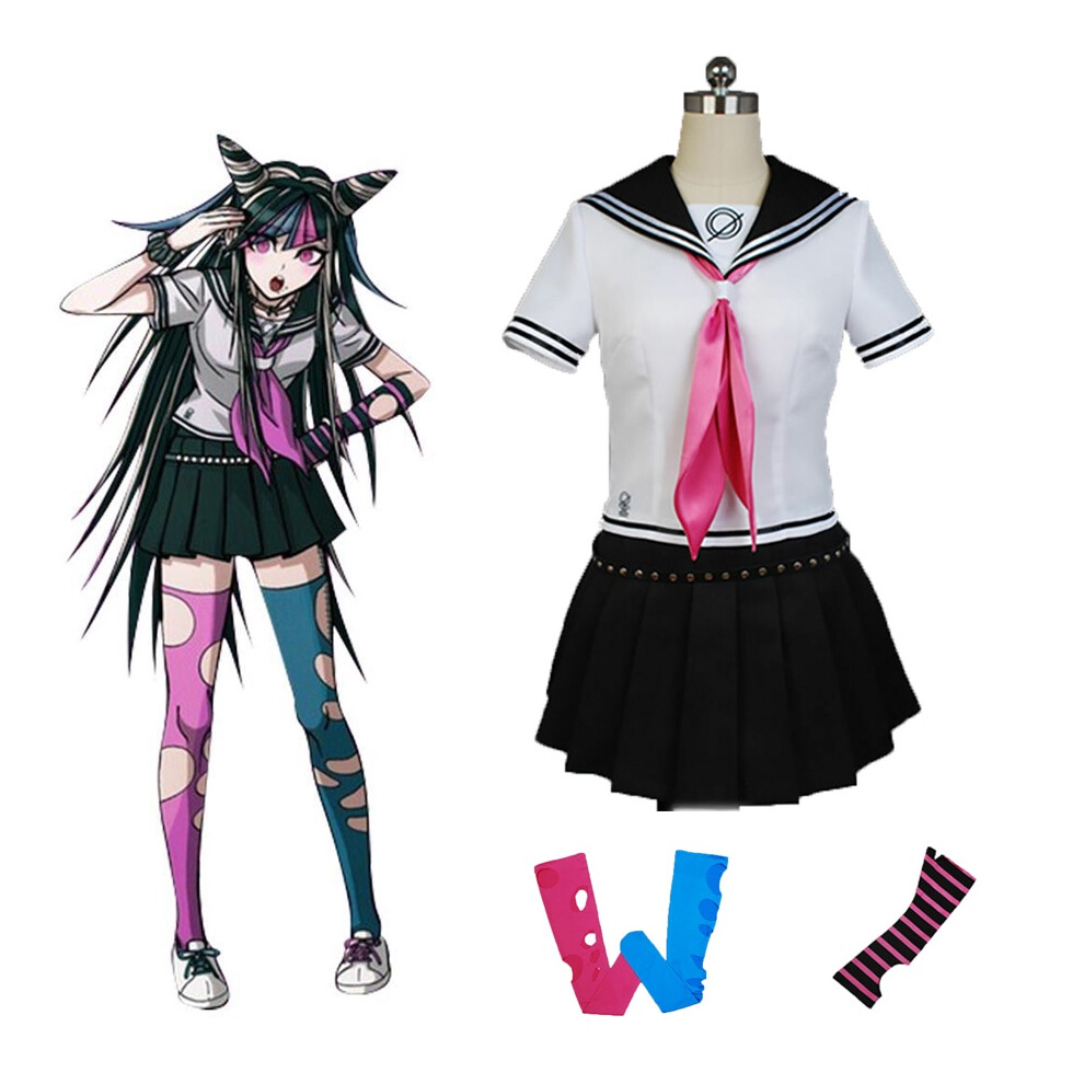 S Danganronpa Danganronpa Ibuki Mioda School Uniform Suit Outfit