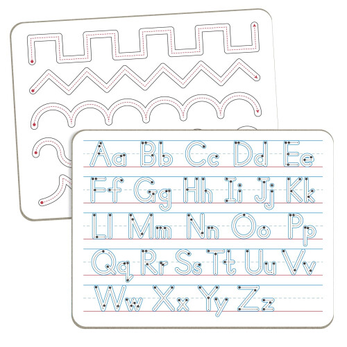 Handwriting Practice Dry Erase Board - ABC Alphabet Tracing for Kids ...