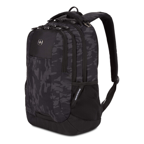 SwissGear Cecil 5505 Laptop Backpack Black Cod/Camo 18-Inch on OnBuy