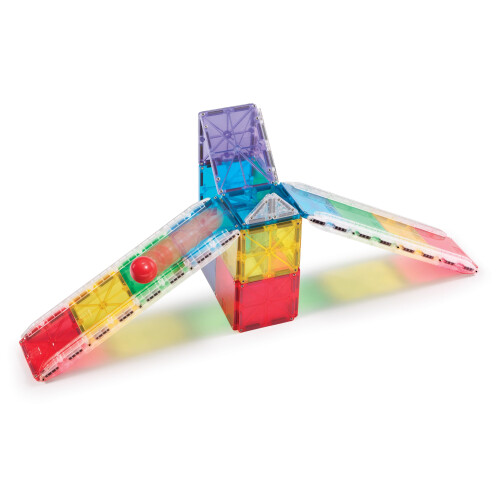 MAGNA-TILES Rail Racers 33-osainen magneettinen rakennussarja ...