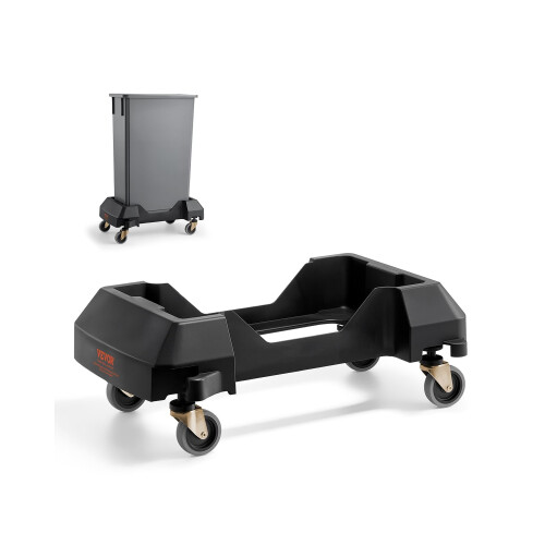 VEVOR Trash Can Dolly Fit 16/23 Gallon Containers Slim Trash Can Roller ...