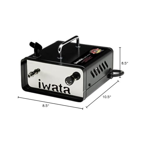 Aerograf Iwata-Medea HP-CS .35mm Eclipse z kompresorem IS35 Ninja Jet ...