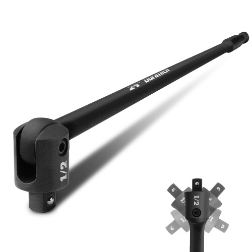 DURATECH Breaker Bar 1/2'' Drive 24-Inch Breaker Bars Heavy Duty with ...