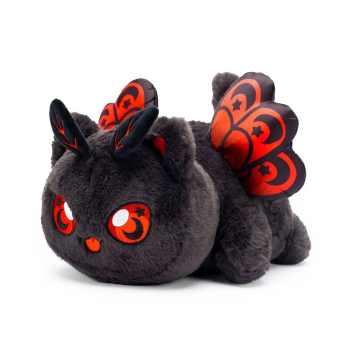(Red Black) Aphmau Red Moth Cats Plush Toys Cartoon Stuffed Dolls Kids ...