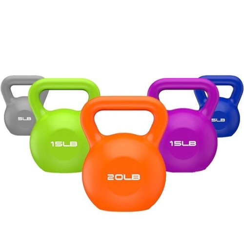 Kettlebell Colors 520lb High Quality Fitness Exercise Dumbell Strength ...