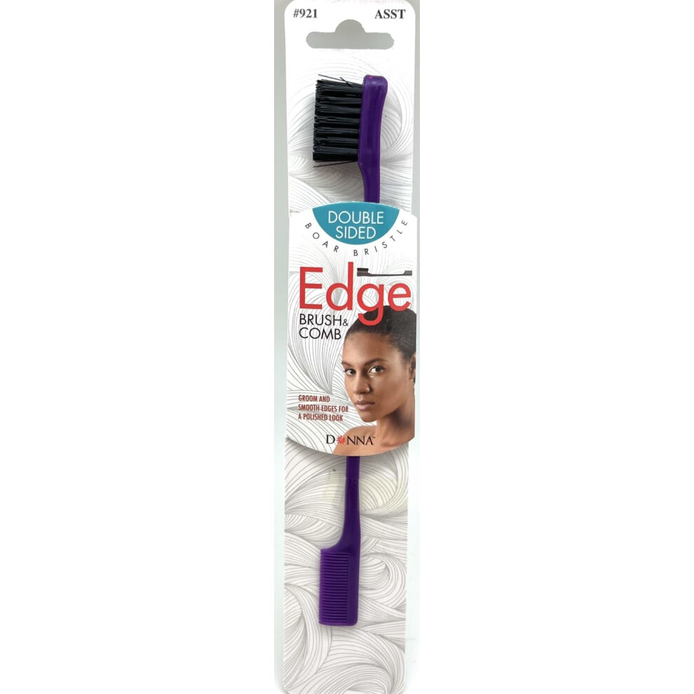 Cepillo y peine de doble filo DONNA Cepillo para cabello rizado para ...