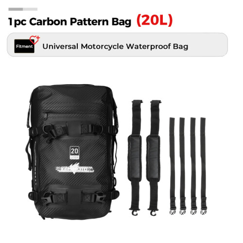 (20L Carbon Muster) Motorrad Dry Bag Crash Bar Taschen Für BMW R 1250 ...