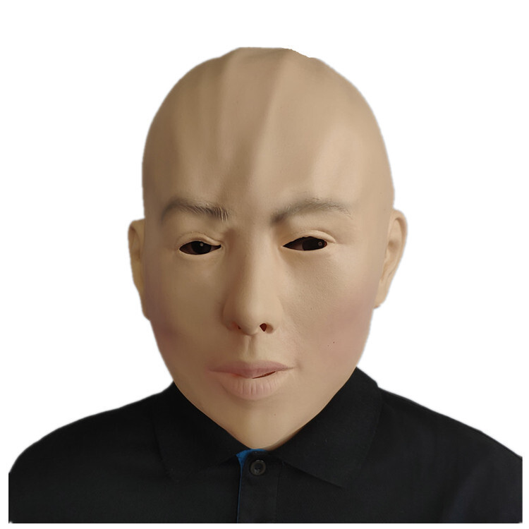 (Bald Woman Mask) Cartoon Eyecatching Masks For Men With Sunglasses And ...