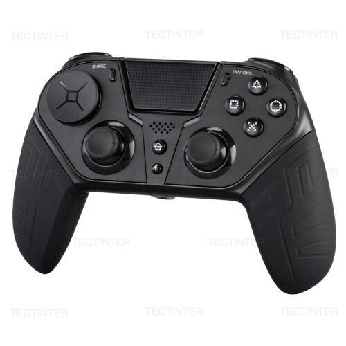 (Negro) Controlador inalámbrico Bluetooth para consola de juegos PS4/PS4 Slim/Pro, controlador ...