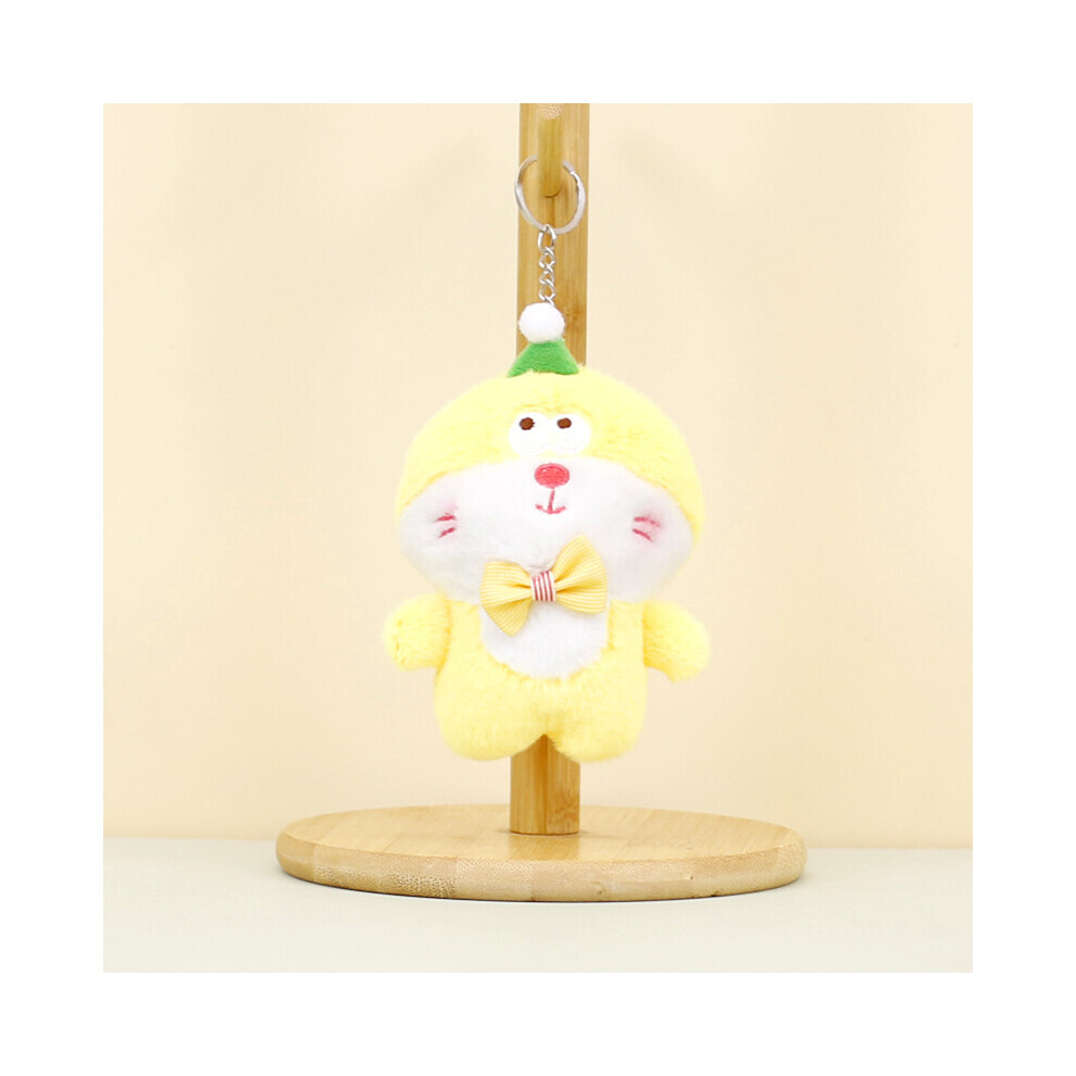 (Gele kat) Doraemon schattige pluche sleutelhanger schattige kat ...