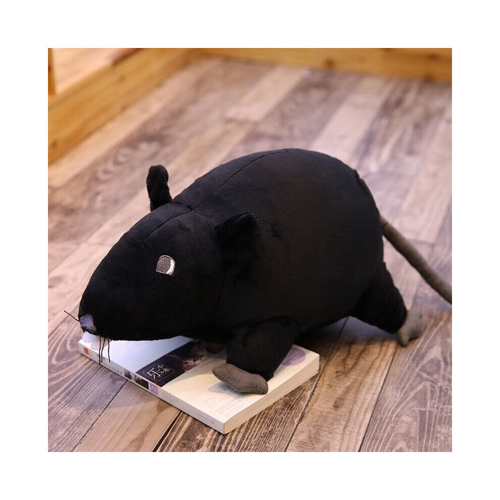(Zwart) Gosig Ratta Zwarte Rat Zacht Speelgoed Pluche Knuffelige Teddy ...