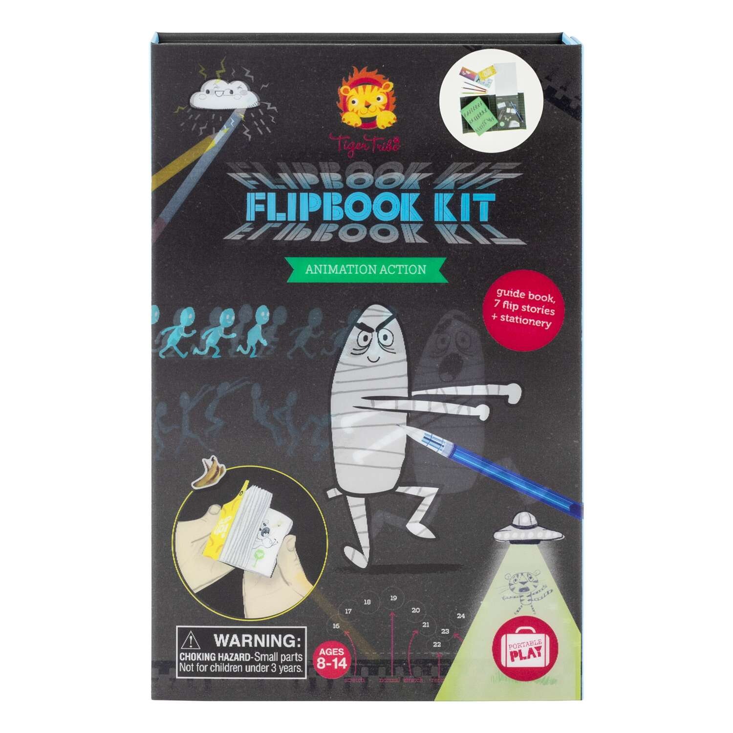 Tiger Tribe Flip Book Kit (Animation Action) - Flip Book Kit For Kids ...