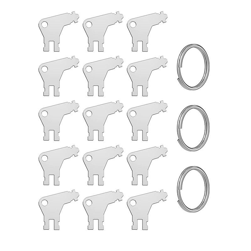 Paper Towel Dispenser Key, 15Pcs Universal Key for and Toilet ...