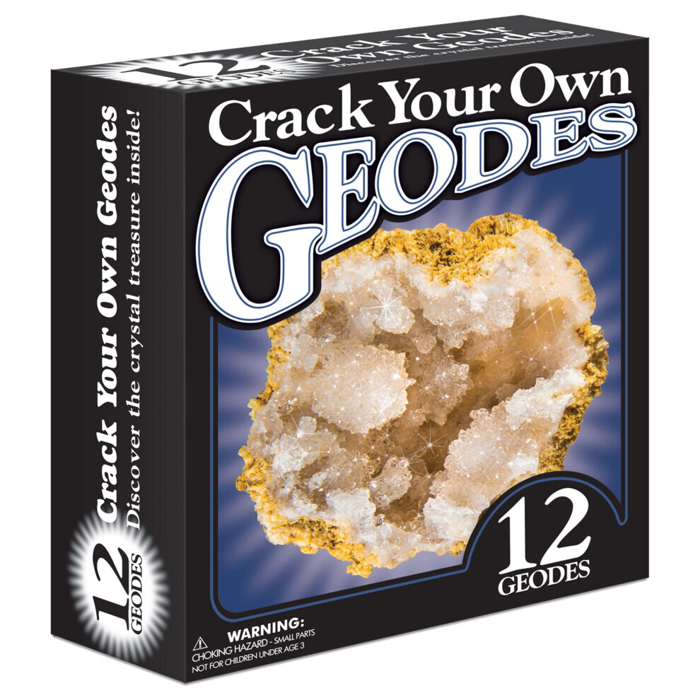 Cassez 12 géodes - Kit de géodes avec 12 géodes premium à casser soi ...