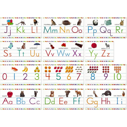 (A) Alphabet Letters for Classroom Wall, Wall Decorations Alphabet ...