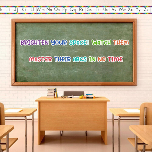 (A) Alphabet Letters for Classroom Wall, Wall Decorations Alphabet ...