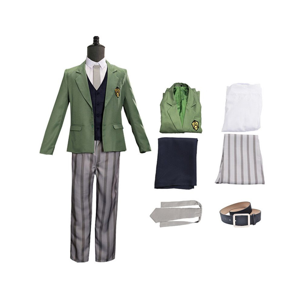 (Costume Set(No Wig), L) Anime Beastars Louis Cosplay Costume Wolf Rui ...