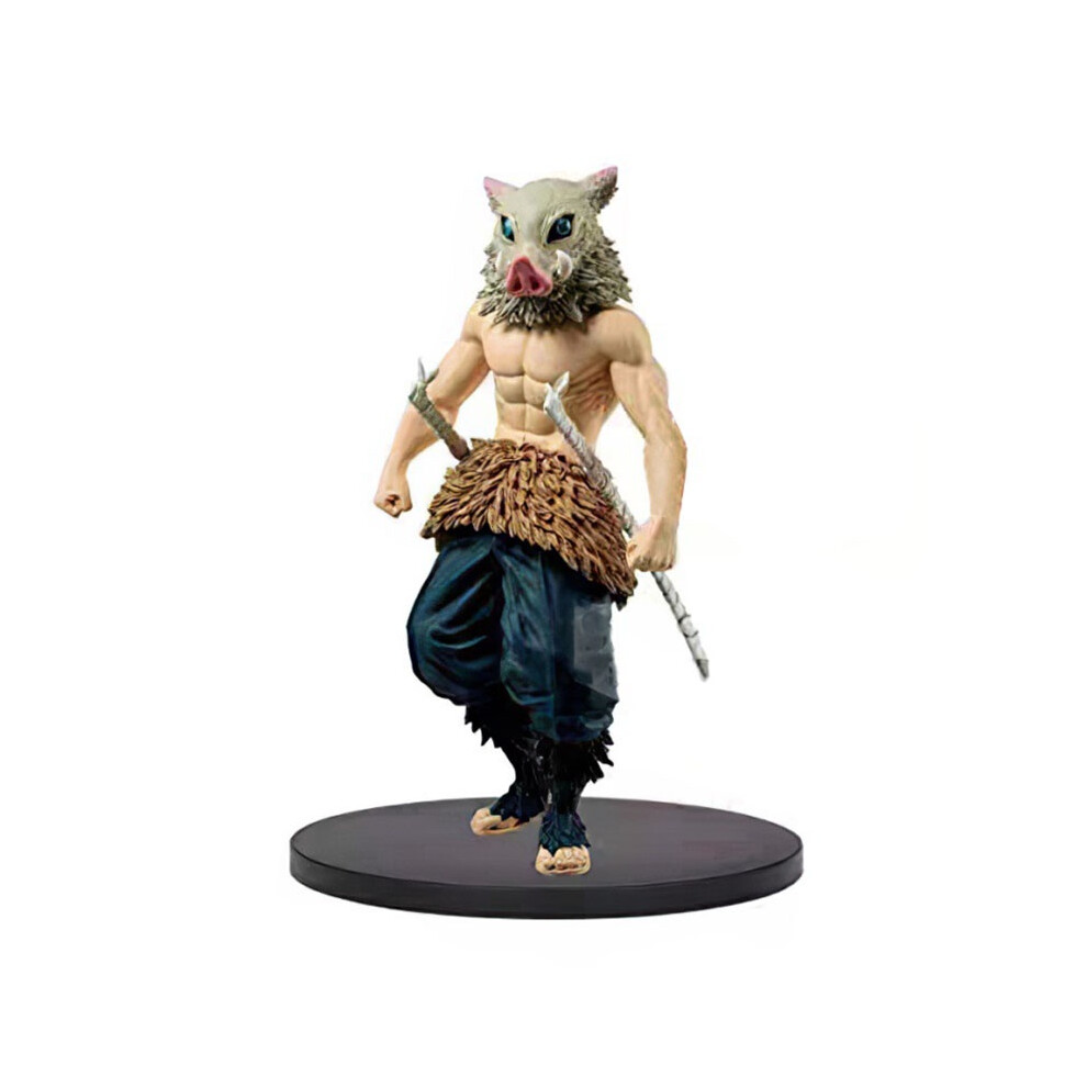 (Beige) Hashibira Inosuke New Action Figure Doll Demon Slayer Kimetsu ...