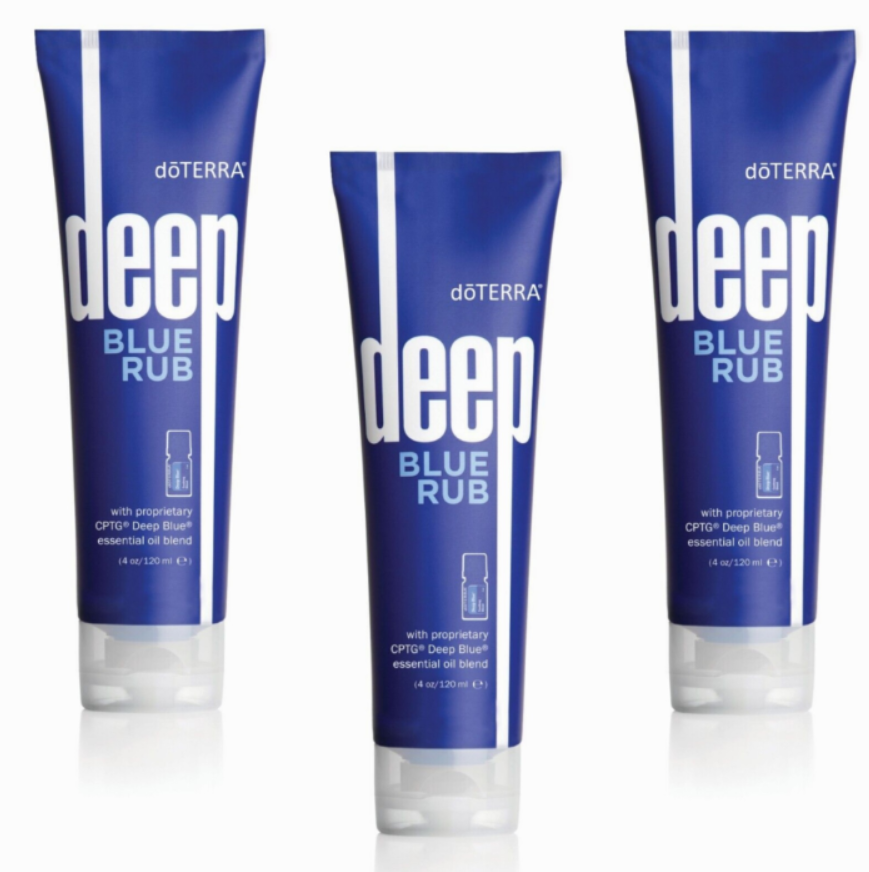 (3PACK) doTERRA Deep Blue Rub - Sore Muscle & Joint Rub, Soothing Cream ...