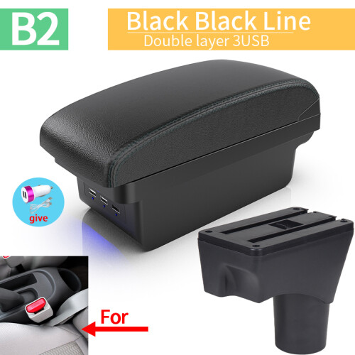 (B2 Black Line 3 USB)(B2 Black Line 3 USB)Für Nissan March Micra K13 ...
