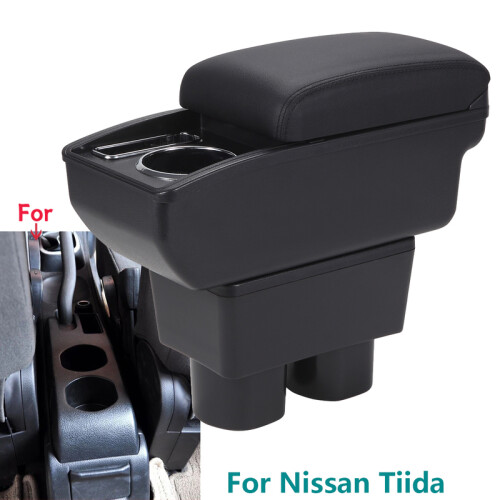 (Ricarica rapida A1) Per Nissan Tiida C11 Bracciolo Box per Nissan ...