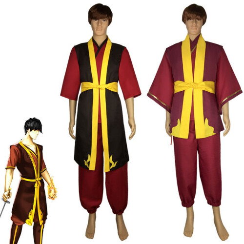 Avatar The Last Airbender Prince Zuko Cosplay Costume Party Halloween ...