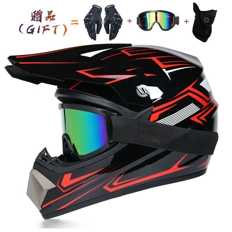 (L-12) Neuer Offroad-Helm, Unisex, Mountainbike-Motorradhelm, ATV ...