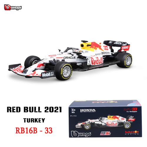 (2021 RB16B NO.33) 2021 Red Bull Racing Car Model Vehicle Diecast ...