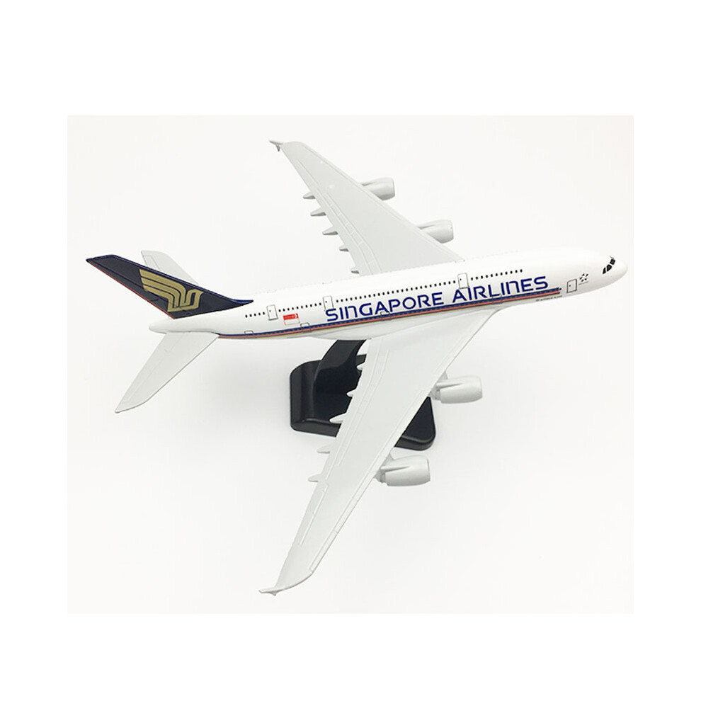 (16CM Mx59) 20CM Singapore Airlines Boeing 747 Modèle d'avion Airbus ...