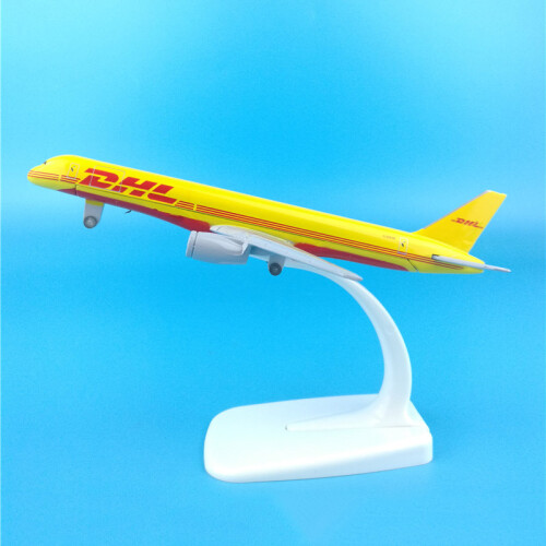 (DHL B757)16CM 1:400 Scale Airplane A340 A380 B777 B747 Plane Model W ...