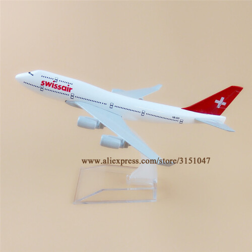 (Swiss B747) 16 cm Air Brazil VARIG B737 GOL Boeing B737 Airlines 1:400 ...