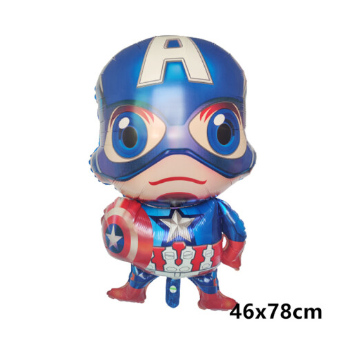(Como imagen-estilo-4) Globos 3D grandes de Spiderman Marvel Iron Man ...