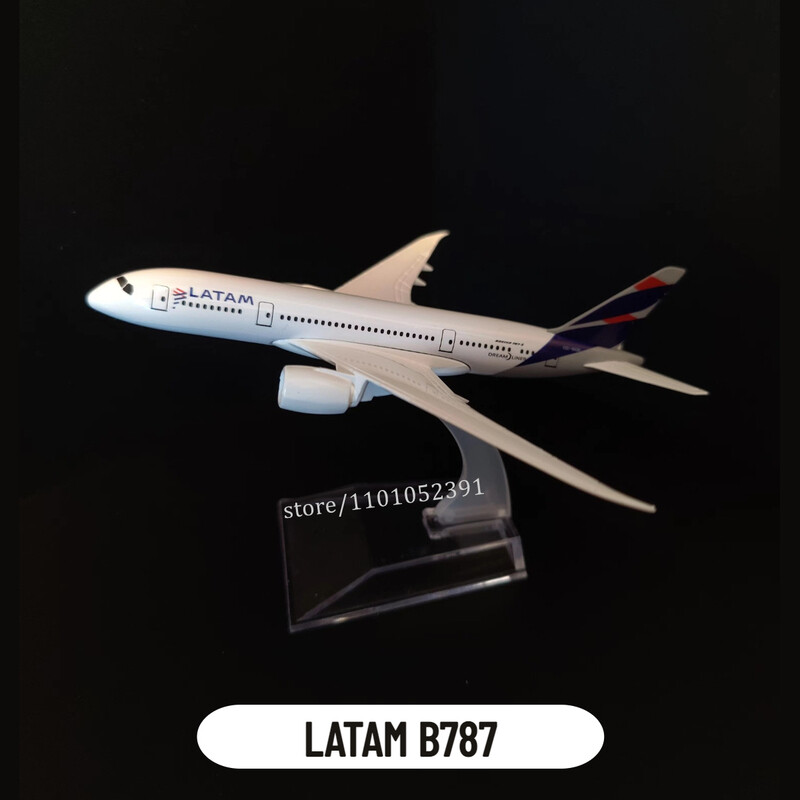 (154.BOEING B787) Réplique d'avion en métal à l'échelle 1/400 Chile LATAM Airlines B787 Modèle d ...