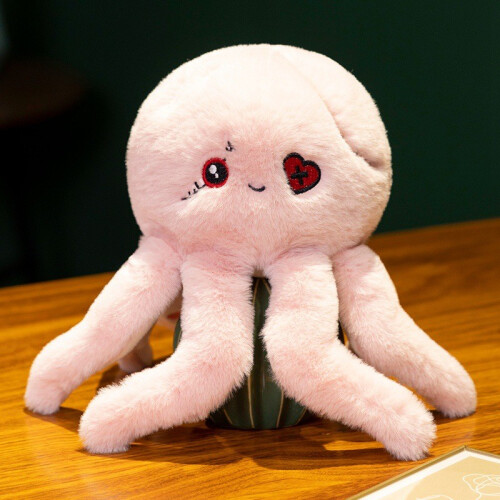 (Pink ,24cm)Peluche simulation pieuvre pirate mignon dessin animé fille ...