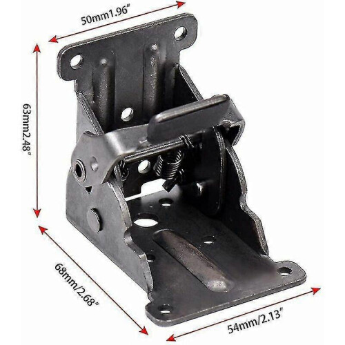 2 Self-locking Hinges Compatible Folding Support Leg Leg Fittings And ...