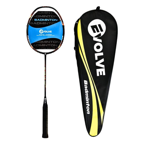 Evolve 8-64 Badminton Racket with High Tension String | 8U Ultra-Light ...