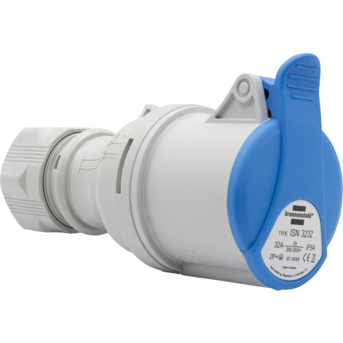 CEE 3 Pin Outdoor Electrical Socket, CEE Socket 230V/32A with Lid ...