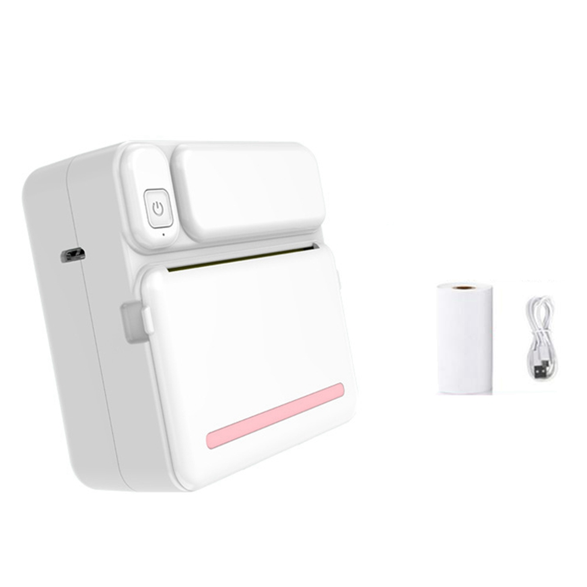 Printer C19 Thermal Printer Bluetooth Barcode Label Maker for Office ...