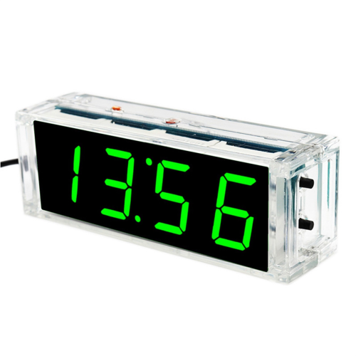 digital clock kit Digital Clock Kit Light Control 1 Inch LED Digital ...