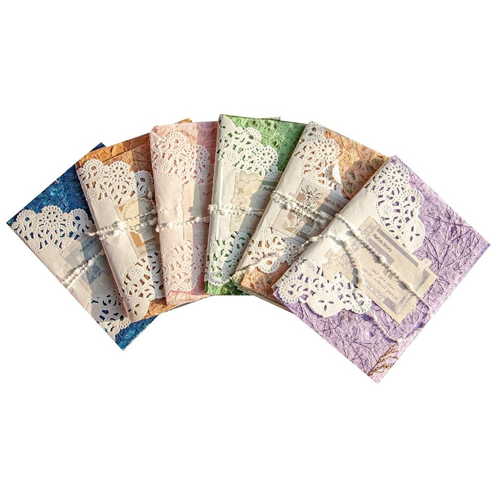 Scrapbook Paper 96 Sheets Textured Scrapbook Paper & Mesh Fabric ...