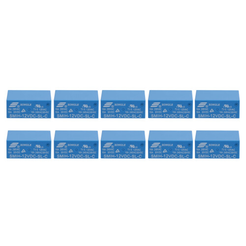 relay 10PCS / lot Power relays SMIH-12VDC-SL-C 12V 16A 8PIN A set of ...
