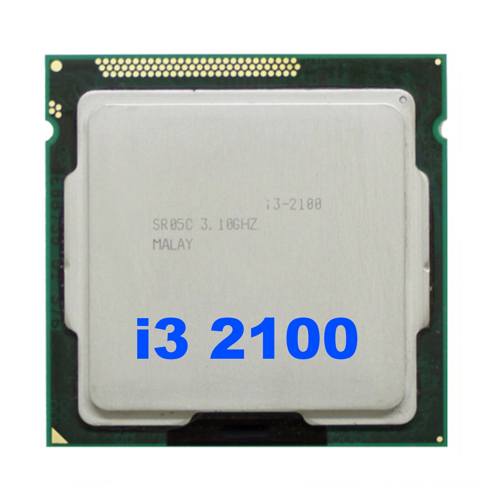 processor For Core i3 2100 CPU LGA1155 Processor 3MB Dual Core Desktop ...