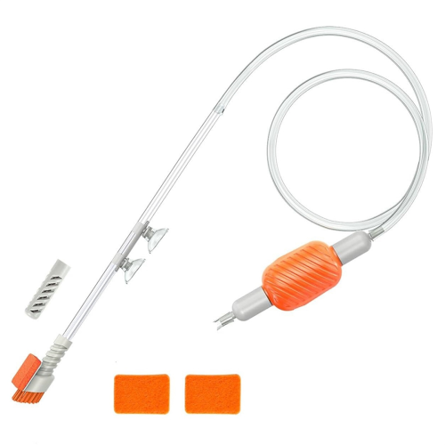 Aquarium stofzuiger grindreiniger, handmatige waterververser sifon ...