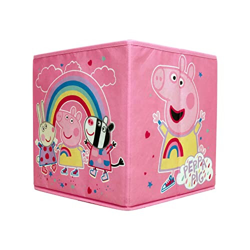 Character World Peppa Pig Officially Licensed Storage Boxes | 2 pack ...