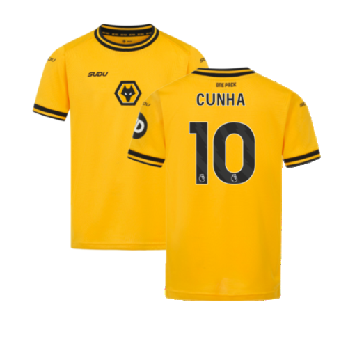 2024-2025 Wolves Home Shirt (Kids) (Cunha 10) on OnBuy