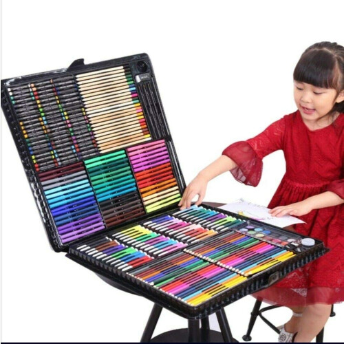 ArtBoss? 288pcs Artist Art Drawing Sets, Colored Pencil Drawing Art ...